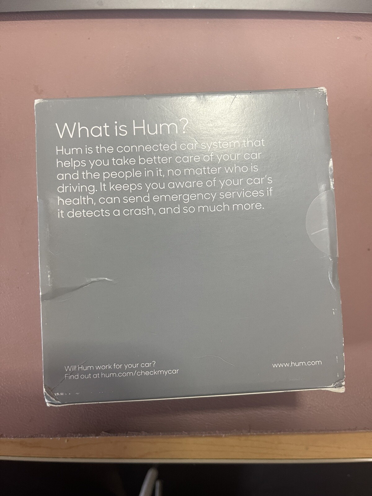 Hum by Verizon Brand New in the Box Vehicle OBD Assistant Diagnostic ...