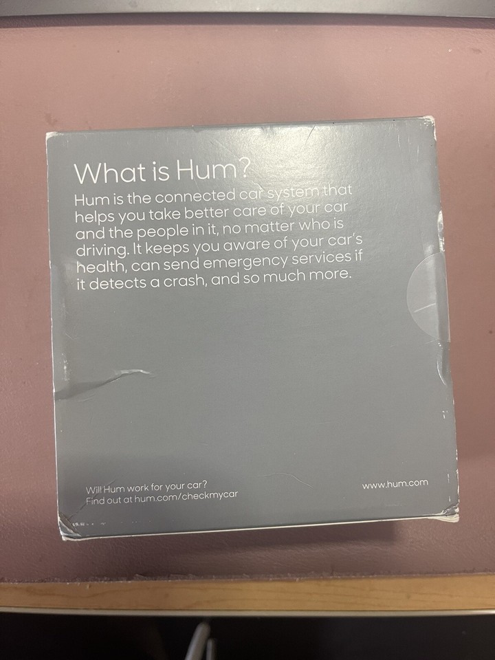 Hum by Verizon Brand New in the Box Vehicle OBD Assistant Diagnostic ...