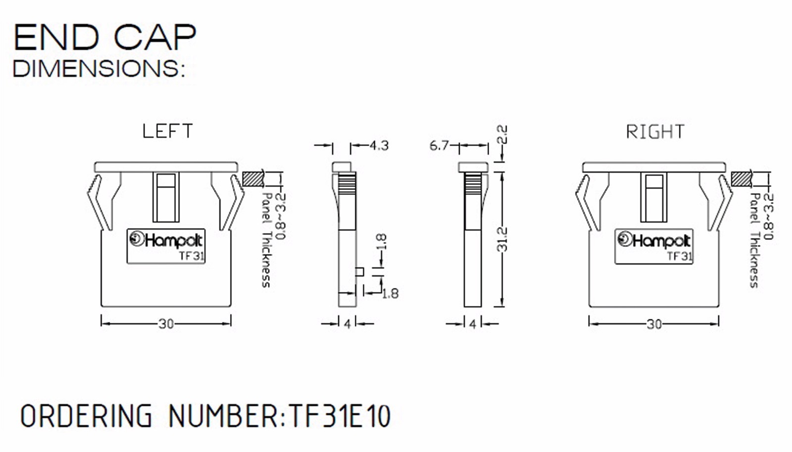 1set Thumbwheel BCD Switch 4-Digit + Cap TF31 GTF311221 0~9 Scale H ...