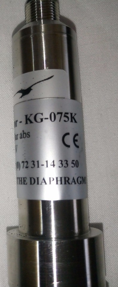 GE Keller KG-075K Pressure Sensor Transducer Autoclaves range: 0-5 Bar ...