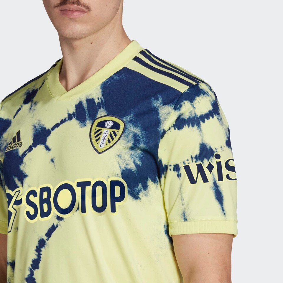 adidas Leeds United Away Shirt Mens - LUFC Football Jersey - All Sizes ...