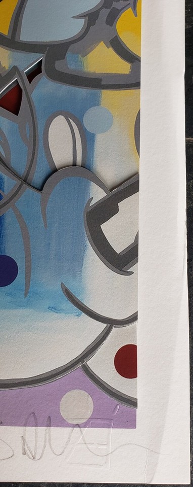 Ben Allen Meditating Mickey Mouse 3D SIGNED #d Meditation Graffiti Art ...