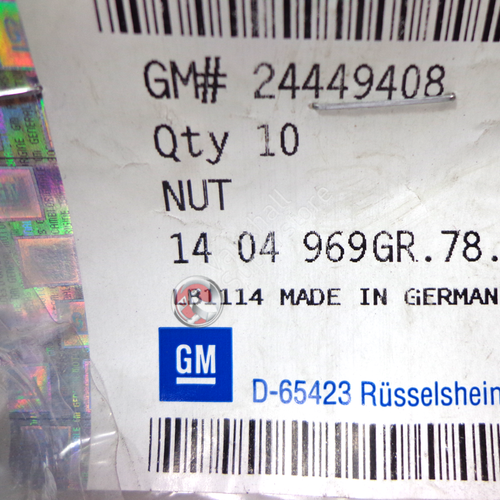 VAUXHALL PLASTIC CLAMPING NUT- GENUINE NEW - 24449408 | eBay UK