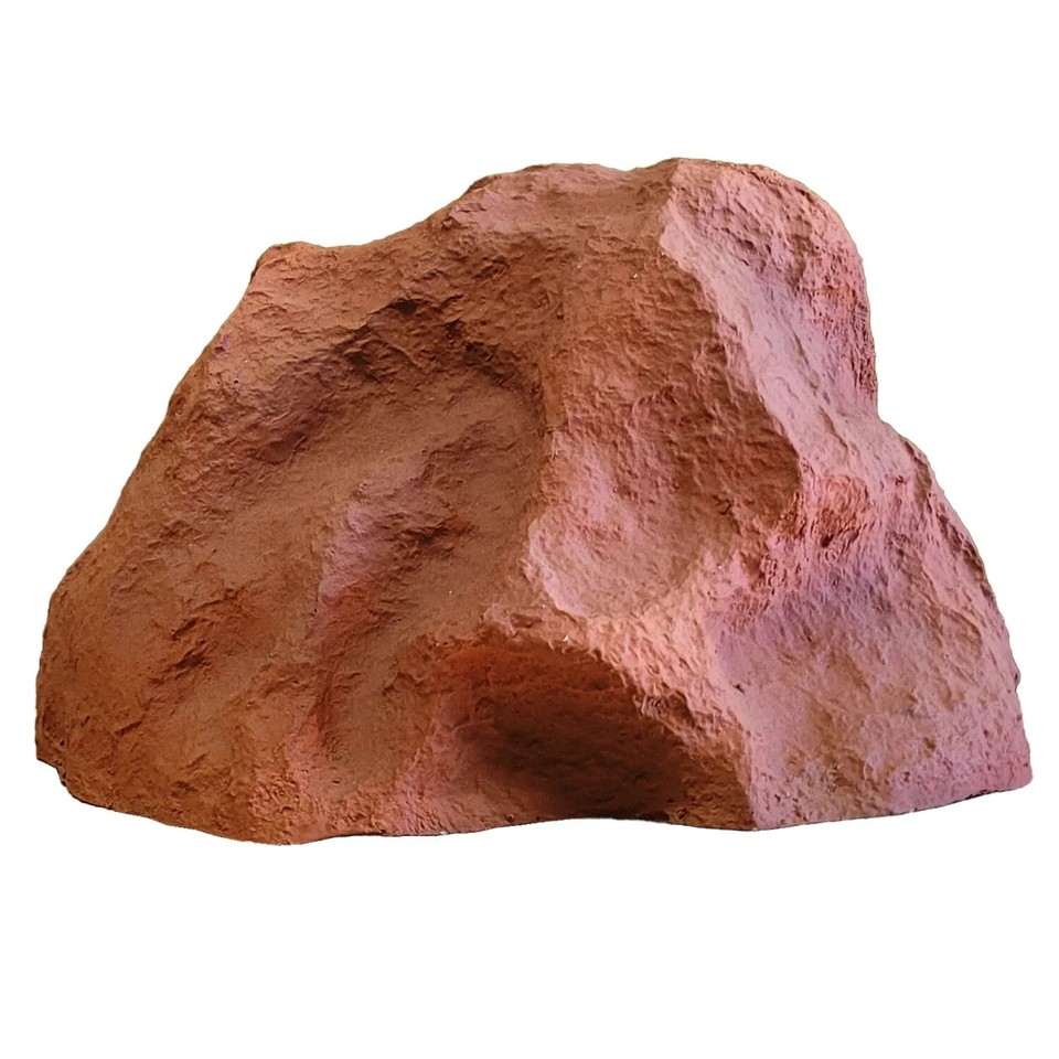 Clay Artificial Boulder Fake Rock for Backyard Outside Home Garden 9 ...