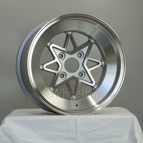 4 ROTA WHEEL HACHIJU 15X8 4X114.3 OFFSET: 0 FULL POLISH SILVER | eBay