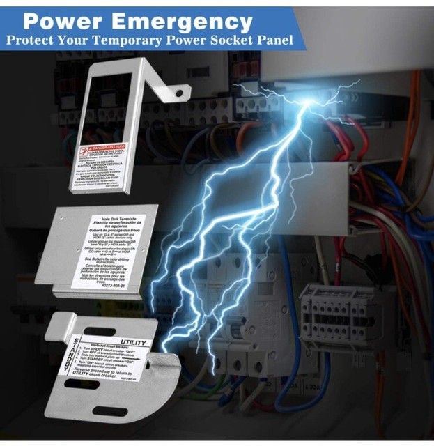 Square D HOMCGK2C Homeline Cover Generator and Breaker Interlock Kit ...