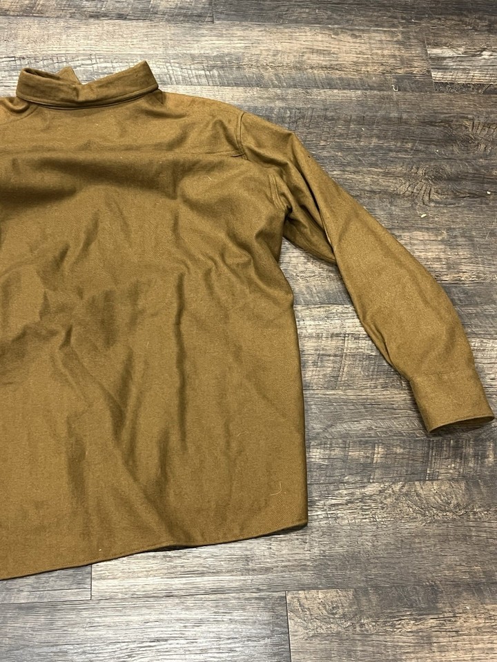 Repro Ww2 Russian M1935 Shirt Tunic Large Or XL Brown Uniform Wool | eBay