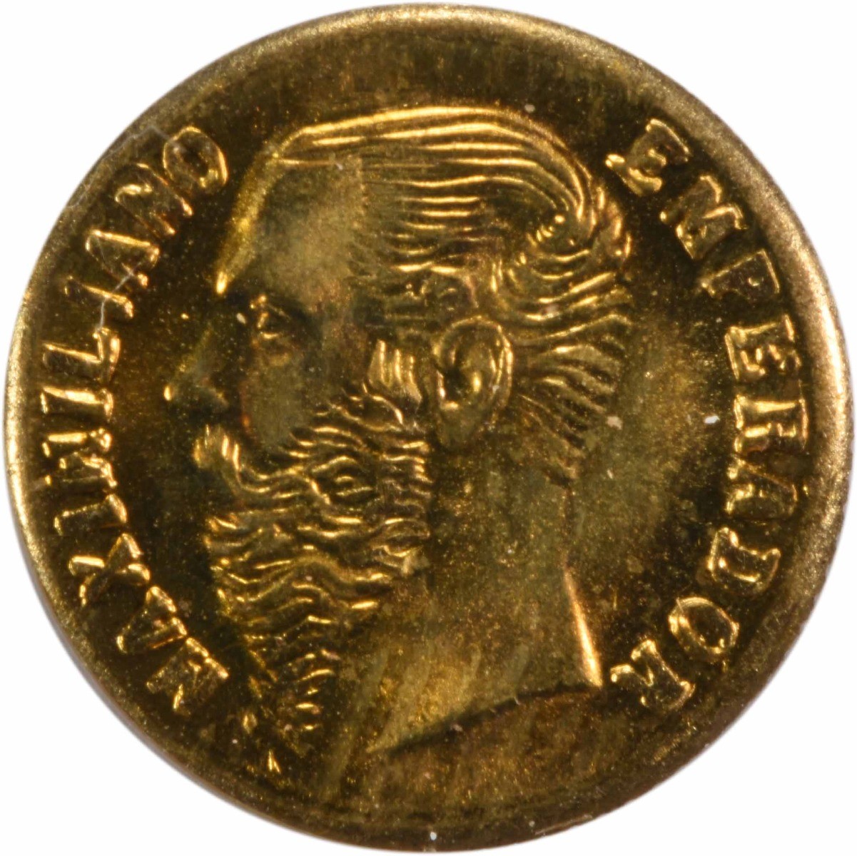 1865 Mexico - Maximilian Gold Wedding Token Choice BU Uncirculated #133 ...