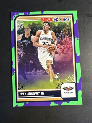 2024 Panini Haunted Hoops Slime #207 Trey Murphy III New Orelans ...