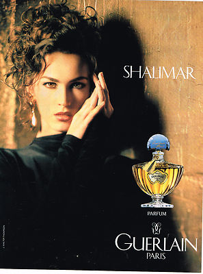 PUBLICITE ADVERTISING 114 1993 GUERLAIN parfum SHALIMAR | eBay
