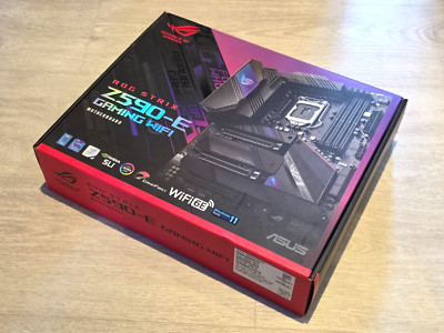 Asus ROG Strix Z590-E Gaming Motherboard BOX PACKAGING MANUALS ...