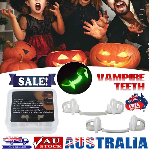 Luminous Automatic Retractable Vampire Fangs KZ | eBay