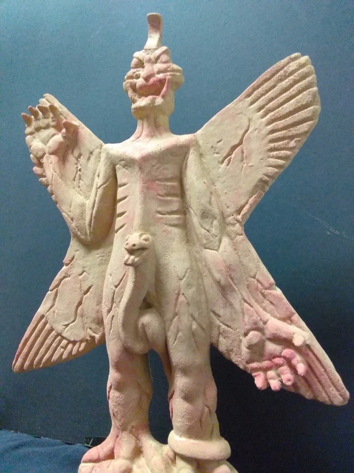 Pazuzu Demon Statue Replica by Artist "Ting Hua Liu",New ! | eBay
