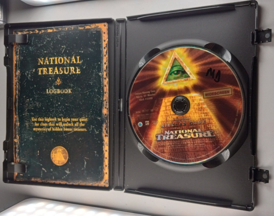 National Treasure (DVD, 2004) Nicolas Cage TESTED 786936242928 | eBay