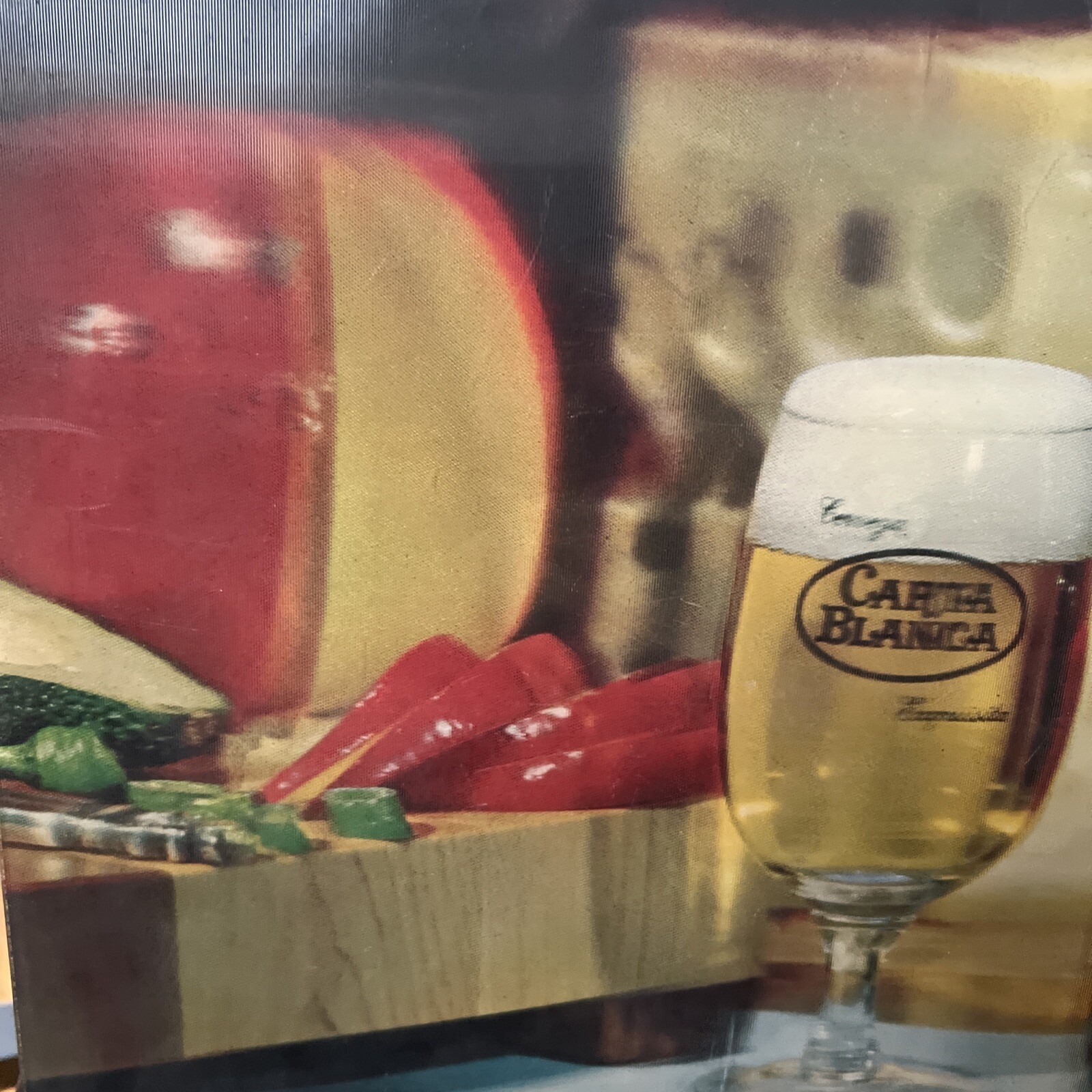 CARTA BLANCA BEER/CHEESE VARI-VUE 3D LENTICULAR PICTURE 2 sided READ | eBay