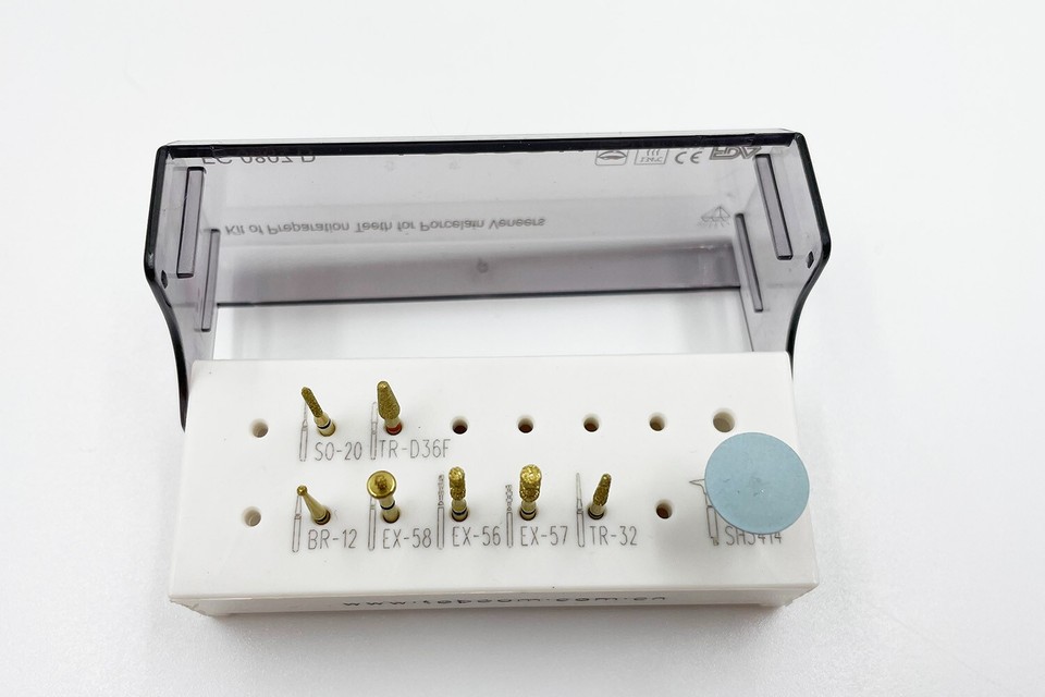 Dental Bur Porcelain Veneer Preparation Burs Kit 8PCS FG0807D | eBay