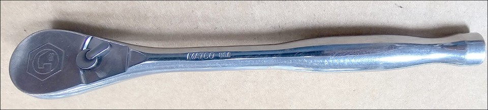 MATCO TOOLS 3/8" DRIVE 8 " 88 TOOTH FIXED Head RATCHET BFR88 | eBay