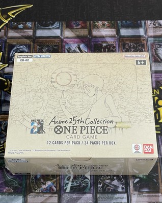 One Piece EB02 Anime 25th Collection Booster Box English SEALED | eBay UK
