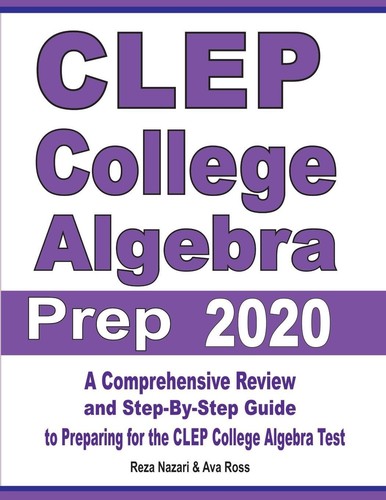 CLEP College Algebra Prep 2020, Reza Nazari 9781646121557 | eBay.de