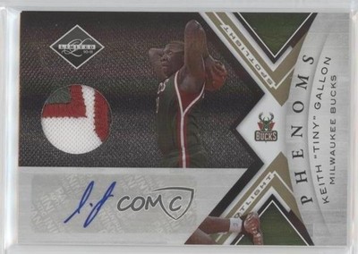2010 Panini Limited Phenoms Spotlight Gold /10 Keith Gallon Tiny Rookie ...