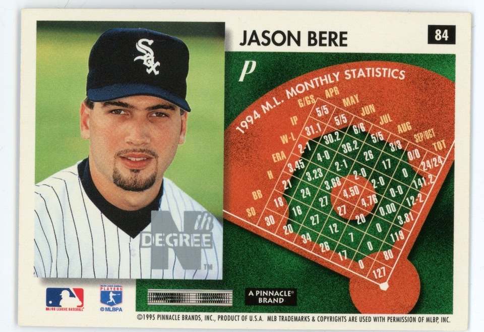 1995 Score Summit Nth Degree Jason Bere Card #84 | eBay