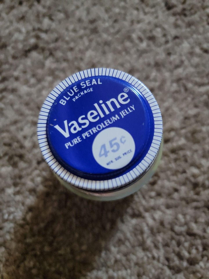 Vintage Vaseline Empty Jar 1 3/4oz White Petroleum Jelly USA | eBay