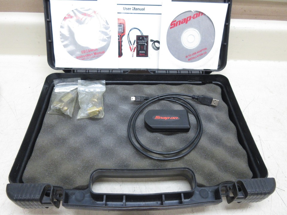 Snap On EECS400A Wireless Electrical Battery System Analyzer w/ Case ...