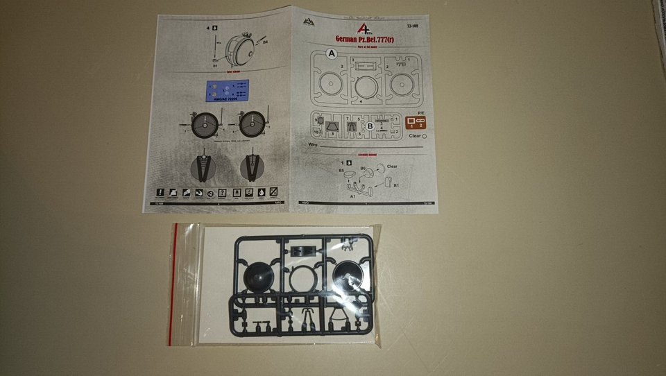 AMG 72108 Pz.Kpfw 771(r) Ger Small AFV WW2 era 1/72 | eBay