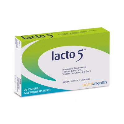 SMC Healt Lacto 5 Integratore Alimentare di Fermenti Lattici, 20 ...