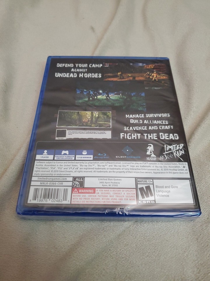 Dead Age PS4 Game - Limited Run Games #366 - New and Sealed | eBay