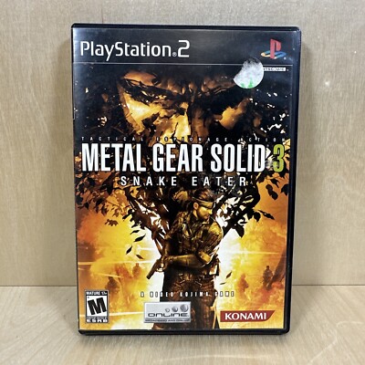 Metal Gear Solid 3: Snake Eater (Sony PlayStation 2 PS2) Complete ...