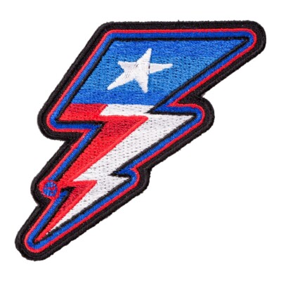 Lone Star Lightning Bolt Right Patch, Lightning Patches | eBay