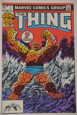THE THING #1 1983 Origin and Life Story 1st Collectors Ed. - John Byrne ...