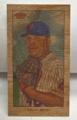Bartolo Colon 2023 Topps 206 Low Series Wood Paper Stock SP /20 - NEW ...