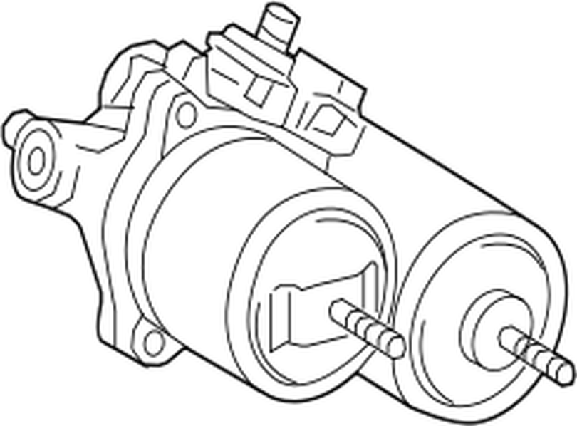 47070-47060 Toyota Pump assy, brake booster 4707047060, New Genuine OEM ...