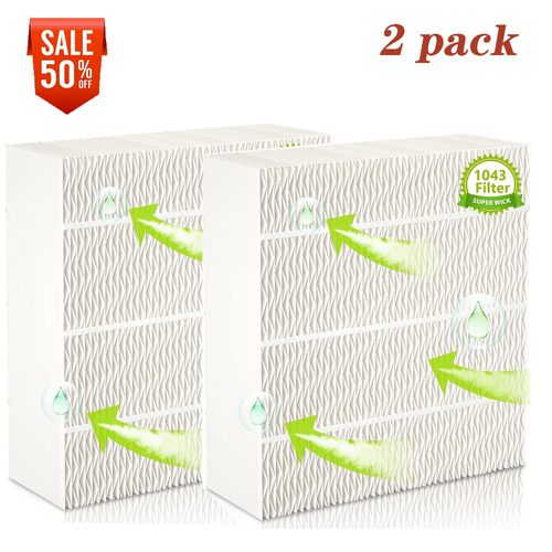 Humidifier Filters for AirCare 1043 Wick Super Bemis Essick Air 2 PACK ...