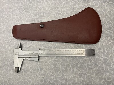 HELIOS 6" Vernier Caliper Micrometer with Soft Case Made in GERMANY | eBay