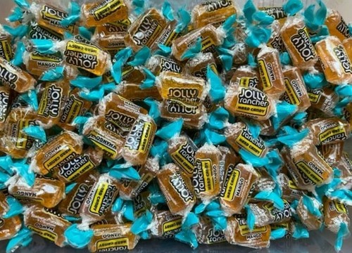 Jolly Rancher ALL "MANGO" FLAVORED Hard Candy- BULK CANDY- HALF POUND ...