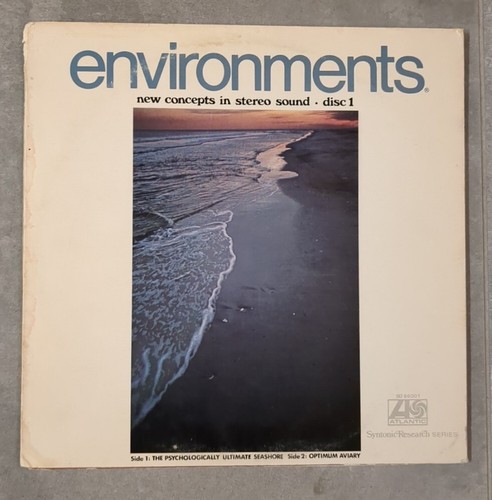 Environments - Disc 1 -Vinyl LP- Psychological Ultimate Seashore/Optimum Aviary | eBay