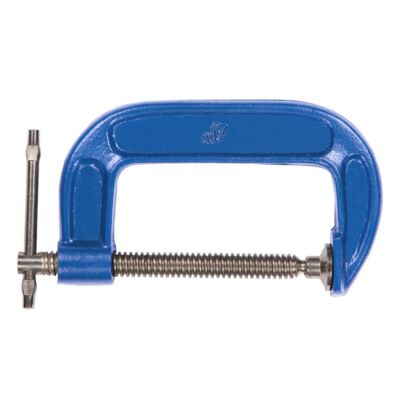 1 x 100mm Fine Thread G Clamp C Clamps Cast Iron 4" | eBay UK