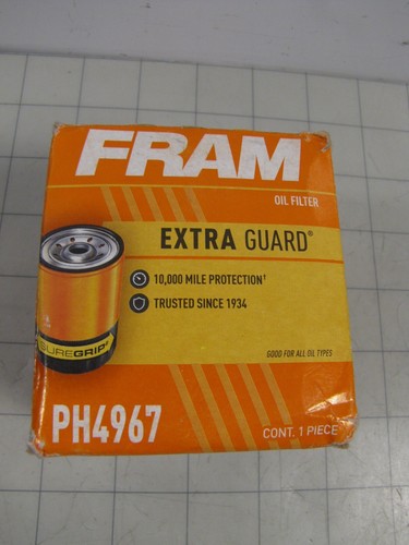 Fram PH4967 Extra Guard Spin-On Oil Filter for Toyota Chevrolet Nissan ...