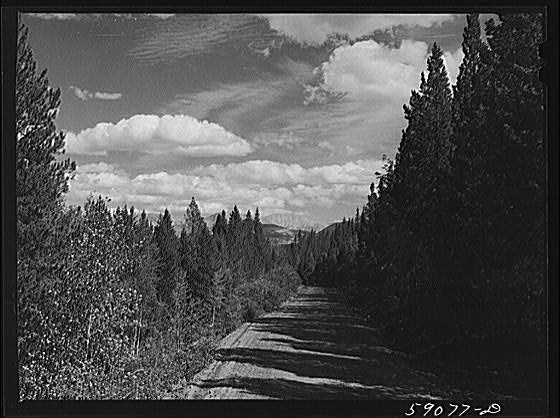 Old Mining Town,Leadville,Colorado,CO,Lake County,Marion Post Wolcott ...