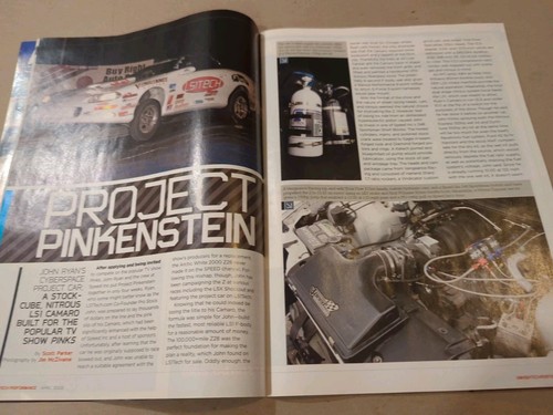 GM High-Tech Performance Magazine Aug 09 LS LSX Camaro Trans Am LT1 ...