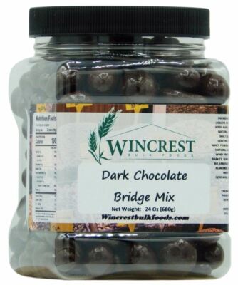 Dark Chocolate Bridge Mix - 1.5 Lb Tub - Free Expedited Shipping! | eBay