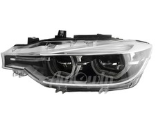 Original BMW F30 F31 LCI Left Full LED Headlight Black Line 63118492473 ...