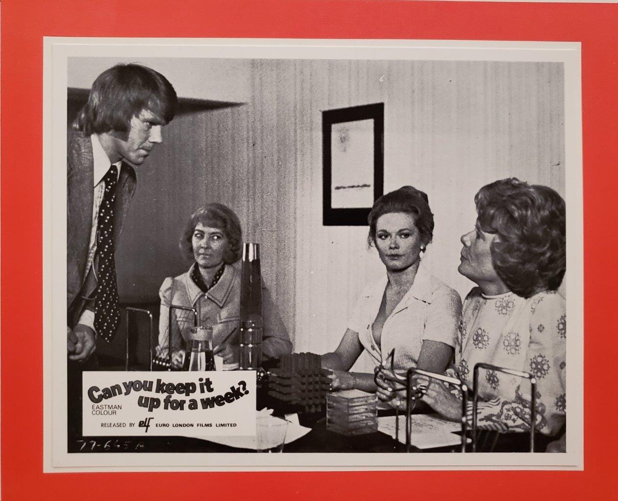 X-Rated Vintage Movie Still "Can You Keep It Up For A Week?" | eBay