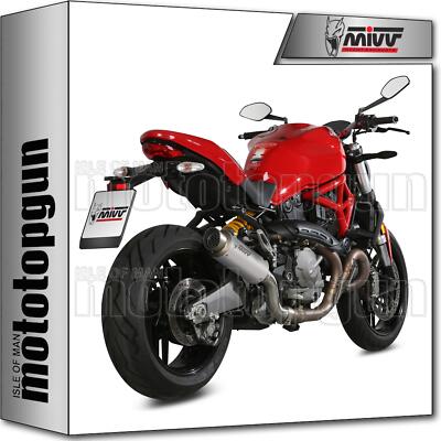 MIVV EXHAUST FULL GP-PRO TITANIUM DUCATI MONSTER 1200 2019 19 | eBay ...