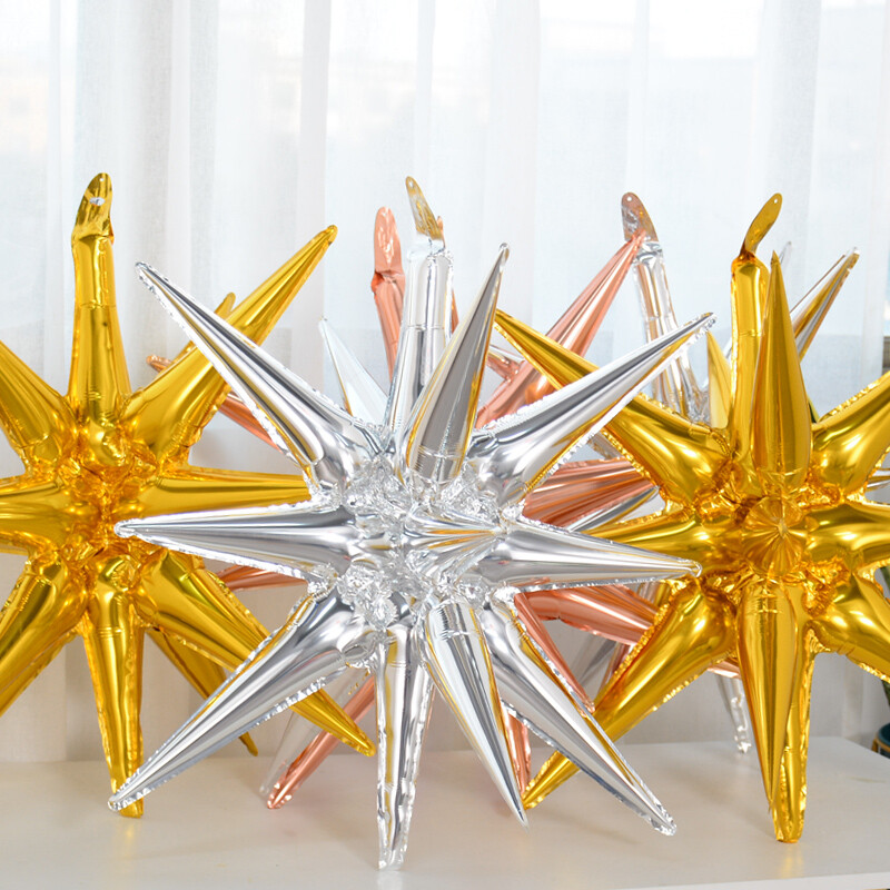 StarBurst Explosion Star point Foil Balloons Birthday Party Wedding ...