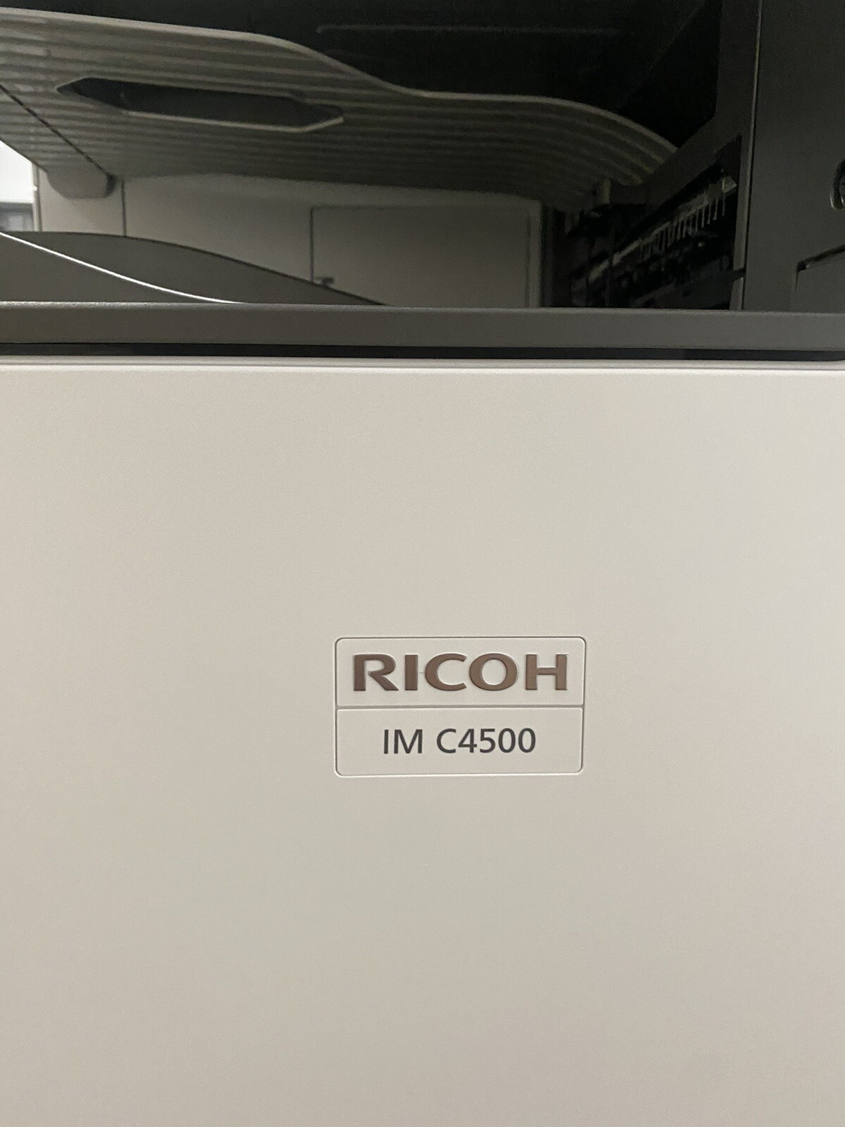 Ricoh IM C4500 ( 12K Meter Only ) Color Copier Printer Scan Fax ...