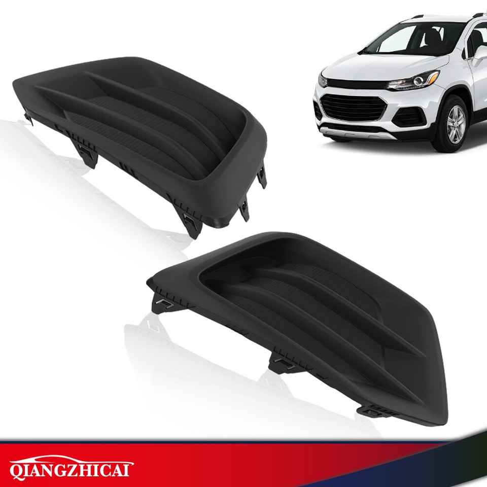 Fog Light Covers Set of 2 Front LH & RH Side Fit For 2017-2022 Chevy ...